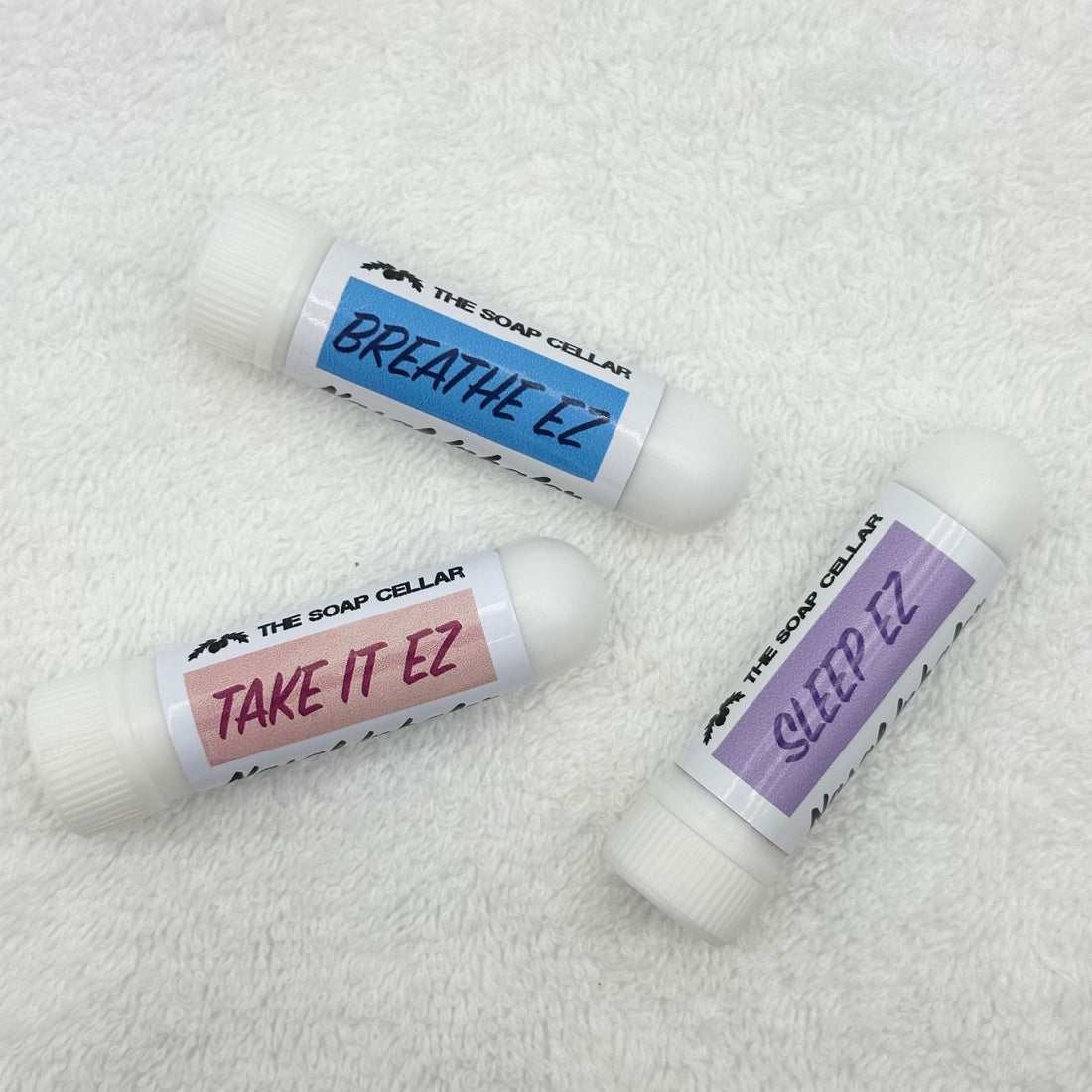 ESSENTIAL OIL NASAL INHALER – THE SOAP CELLAR