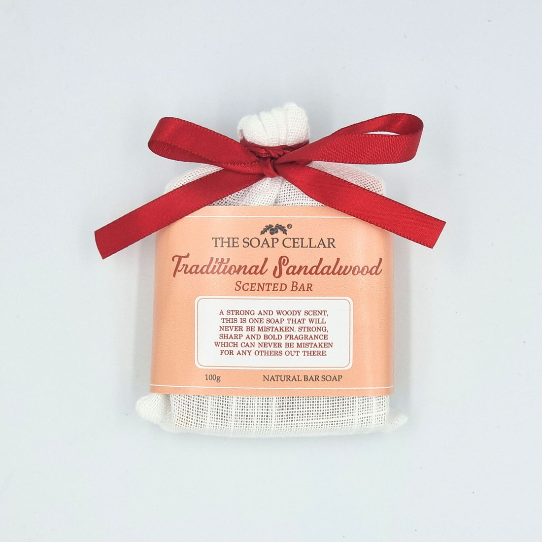 TRADITIONAL SANDALWOOD HANDMADE SCENTED NATURAL SOAP BAR – THE SOAP CELLAR
