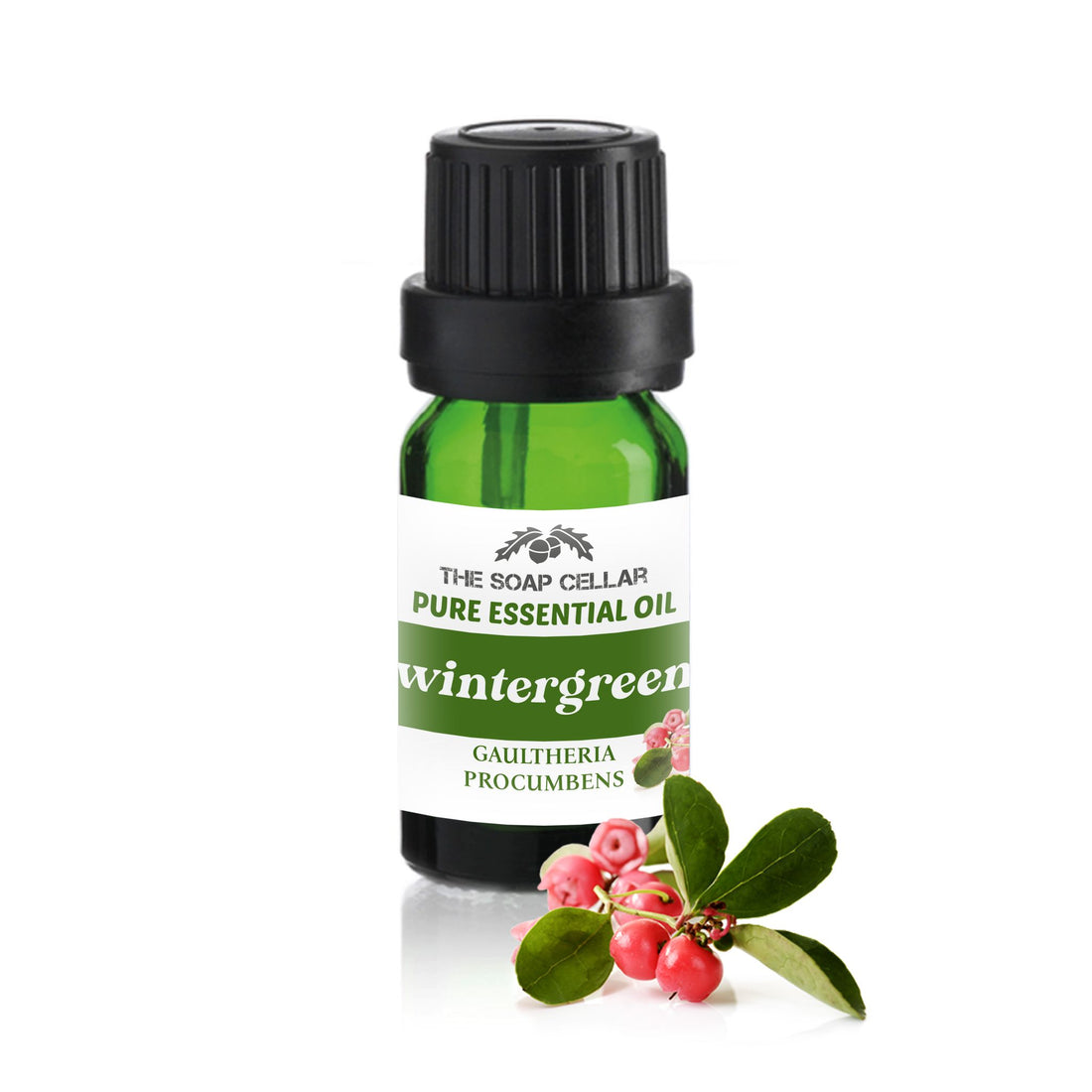 100% PURE WINTERGREEN ESSENTIAL OIL – THE SOAP CELLAR